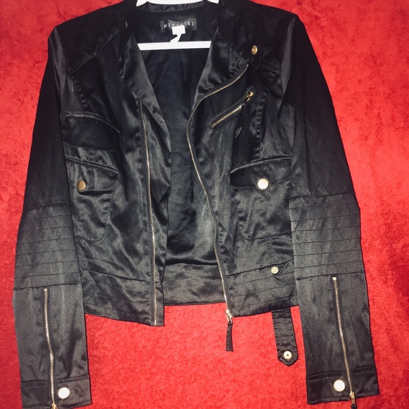 Nikibiki | Jackets & Coats | Nikibiki Black And Gold Jacket | Poshmark